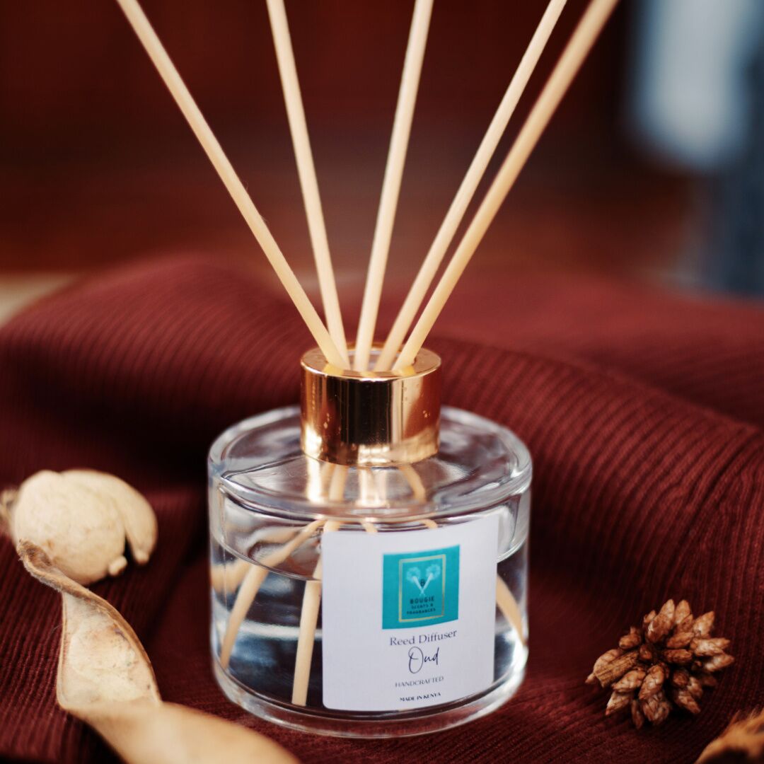Oud Reed Diffuser - Bougie Scents and Fragrances